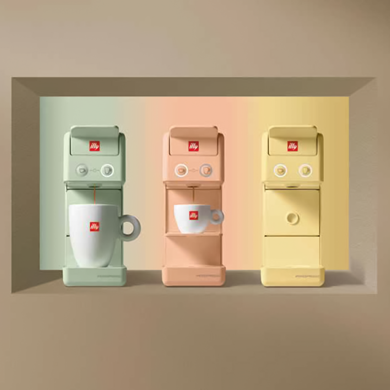 Illy Macchina Del Caffe Capsule Iperespresso Espresso Coffee Y3.3 Verde ...