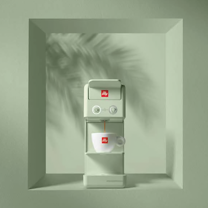 Illy Macchina Del Caffe Capsule Iperespresso Espresso Coffee Y3.3 Verde ...