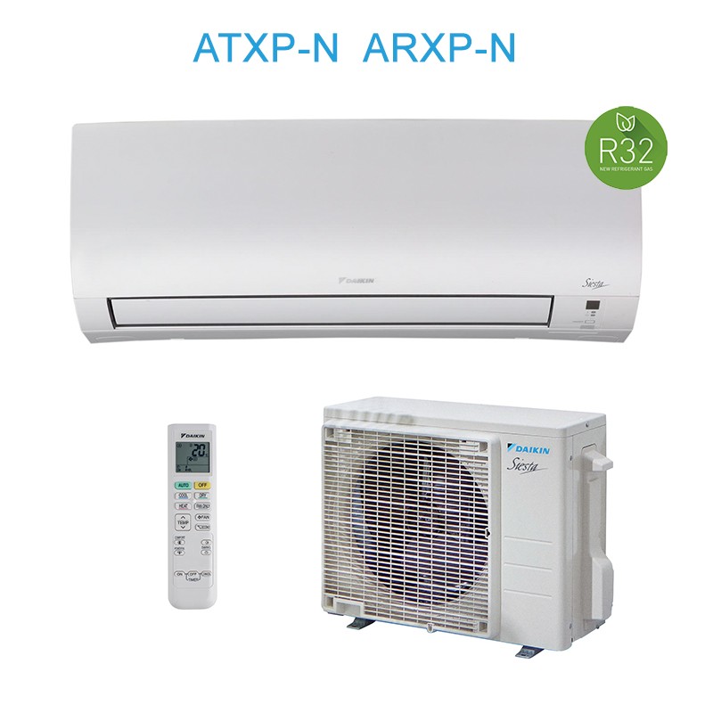 Daikin TXP25 RXP25 Aire Acondicionado 9000BTU Sensira - Siesta Superplus A++ Inverter, Bomba de ...