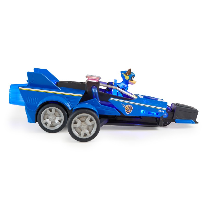 PAW Patrol : The Mighty Movie, Chase’s Mighty Transforming Cruiser with ...