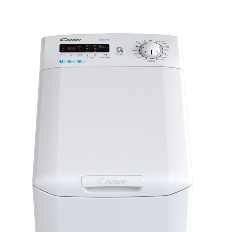 Candy Smart CST 272D3/1-11 lavatrice Caricamento dall'alto 7 kg 1200 ...