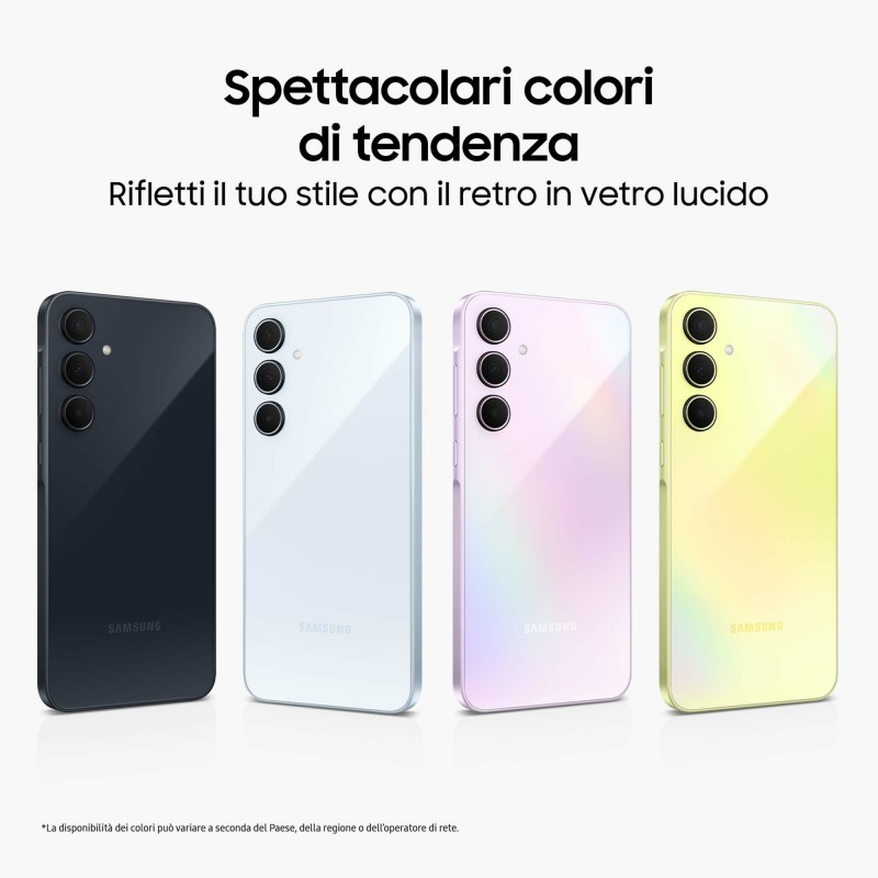 Samsung Galaxy A35 5G 16,8 cm (6.6") Double SIM hybride Android 14 USB Type-C 6 Go 128 Go 5000 ...