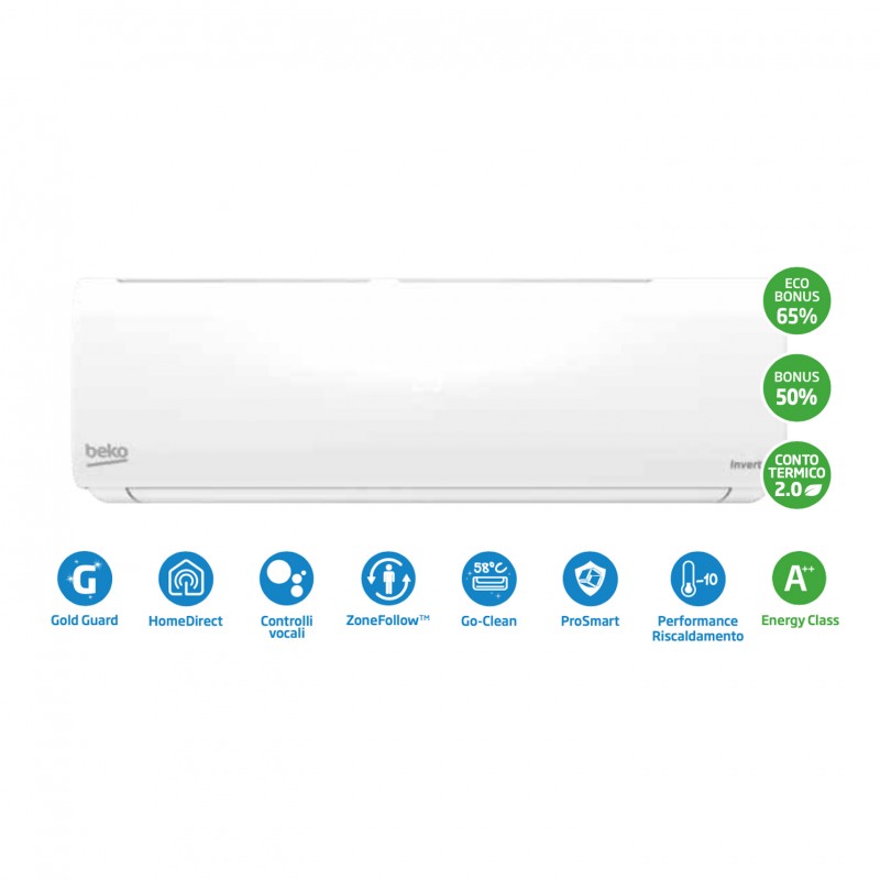 Beko BEHPC120 + BEHPC121 Air Conditioner 12000 BTU A++/A+ New 2024 ...