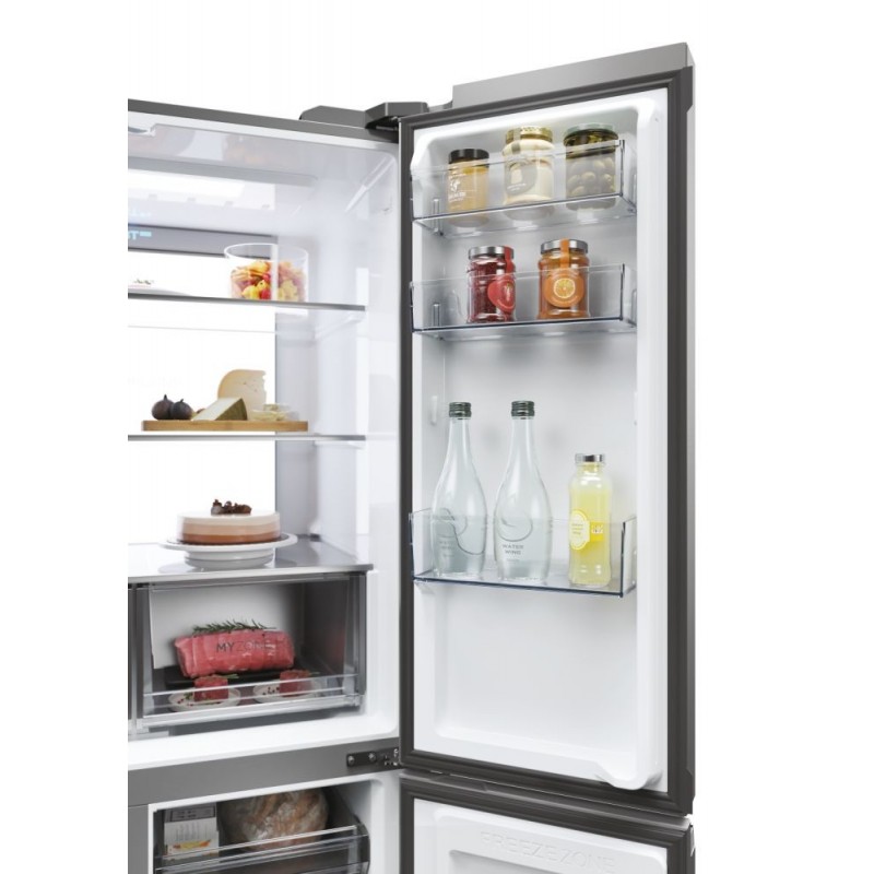 Haier Cube 90 Serie 7 HCR79F19ENMM frigo américain Pose libre 646 L E ...