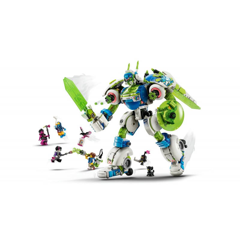 LEGO Mateo and Z-Blob the Knight Battle Mech