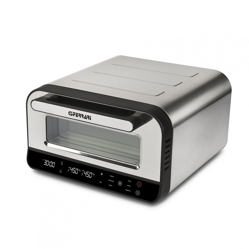 G3 FERRARI G1020400 PIZZA PRO 2 MINUTI Forno pizza 1700w 450°c pareti ...