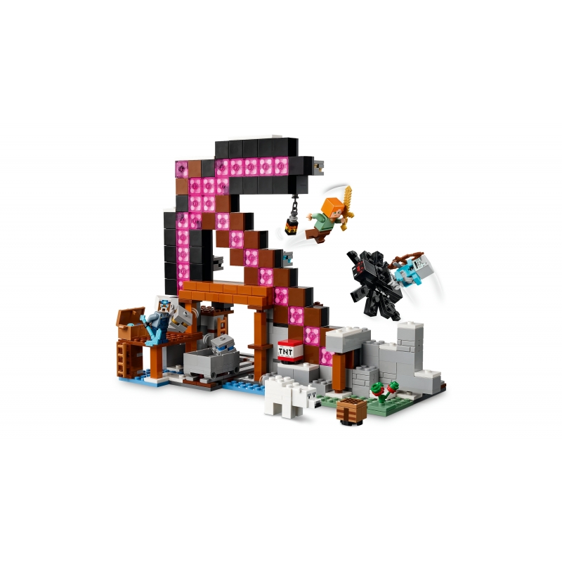 LEGO Minecraft La mine en forme de pioche