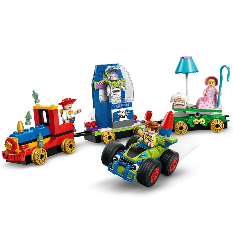 LEGO Partyzug und das Auto RC aus Toy Story