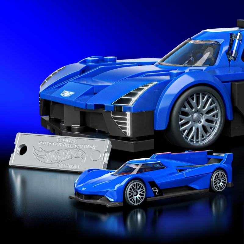 Mattel Brick Shop Hot Wheels Cadillac Project GTP Hypercar