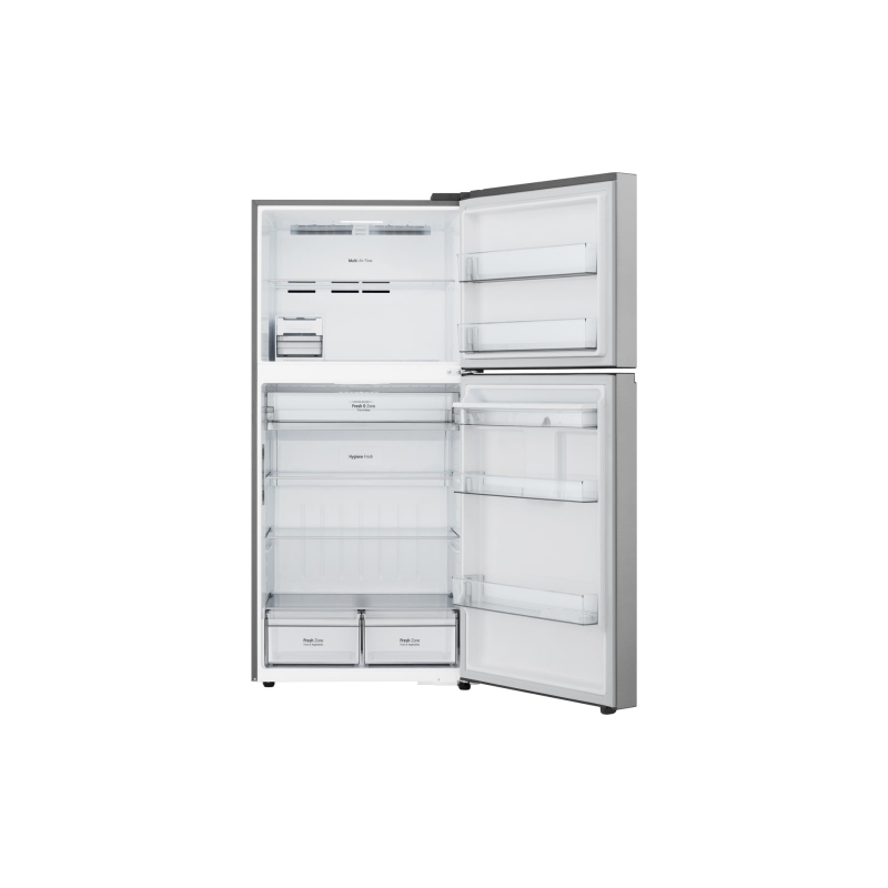LG GTFV61PYBQD réfrigérateur-congélateur Pose libre 609 L Argent